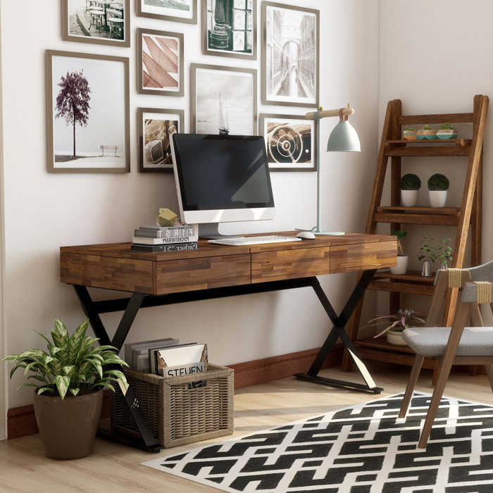 Trent Austin Design® Crisler Desk with Built in Outlets & Reviews | Wayfair