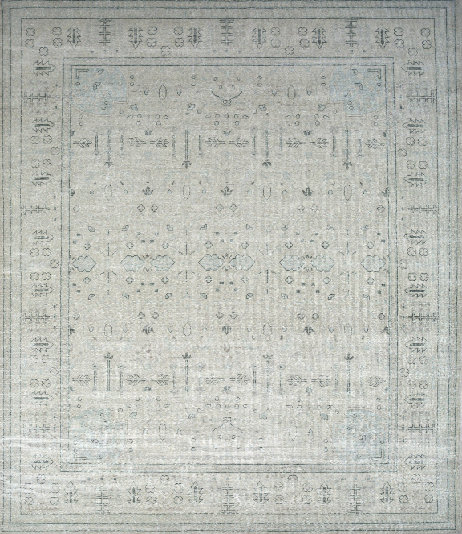 Landry & Arcari Rugs and Carpeting New Indian Ferahan Wool On Cotton ...