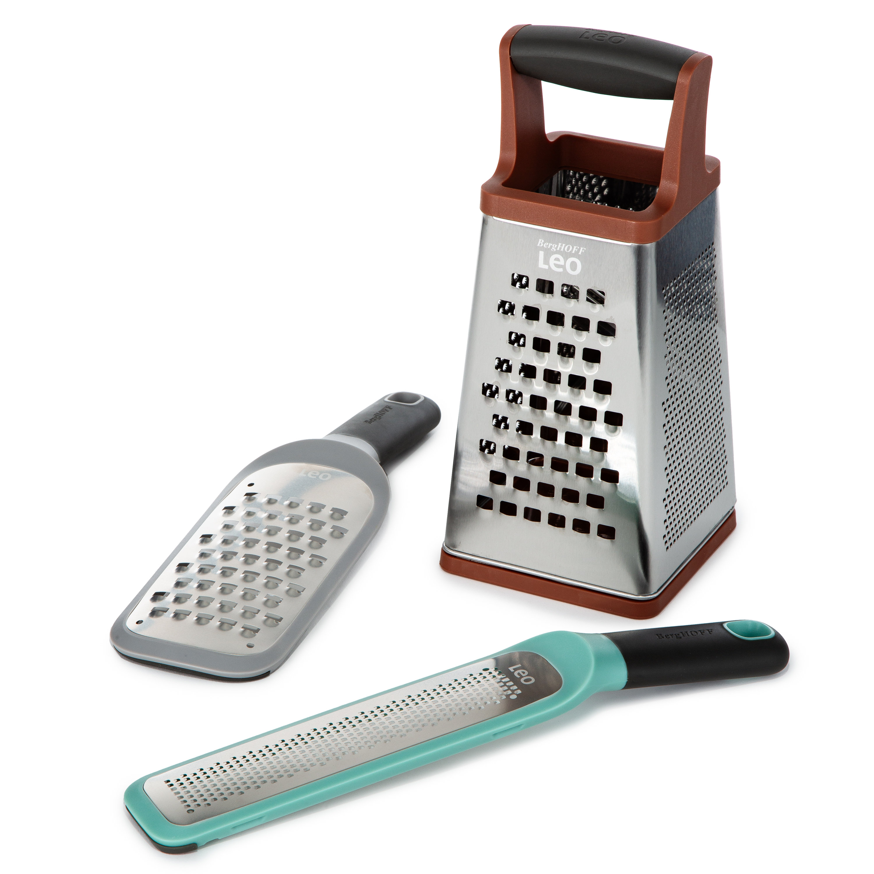 BergHOFF Leo 3Pc Ultra-Coarse Grater Set | Wayfair