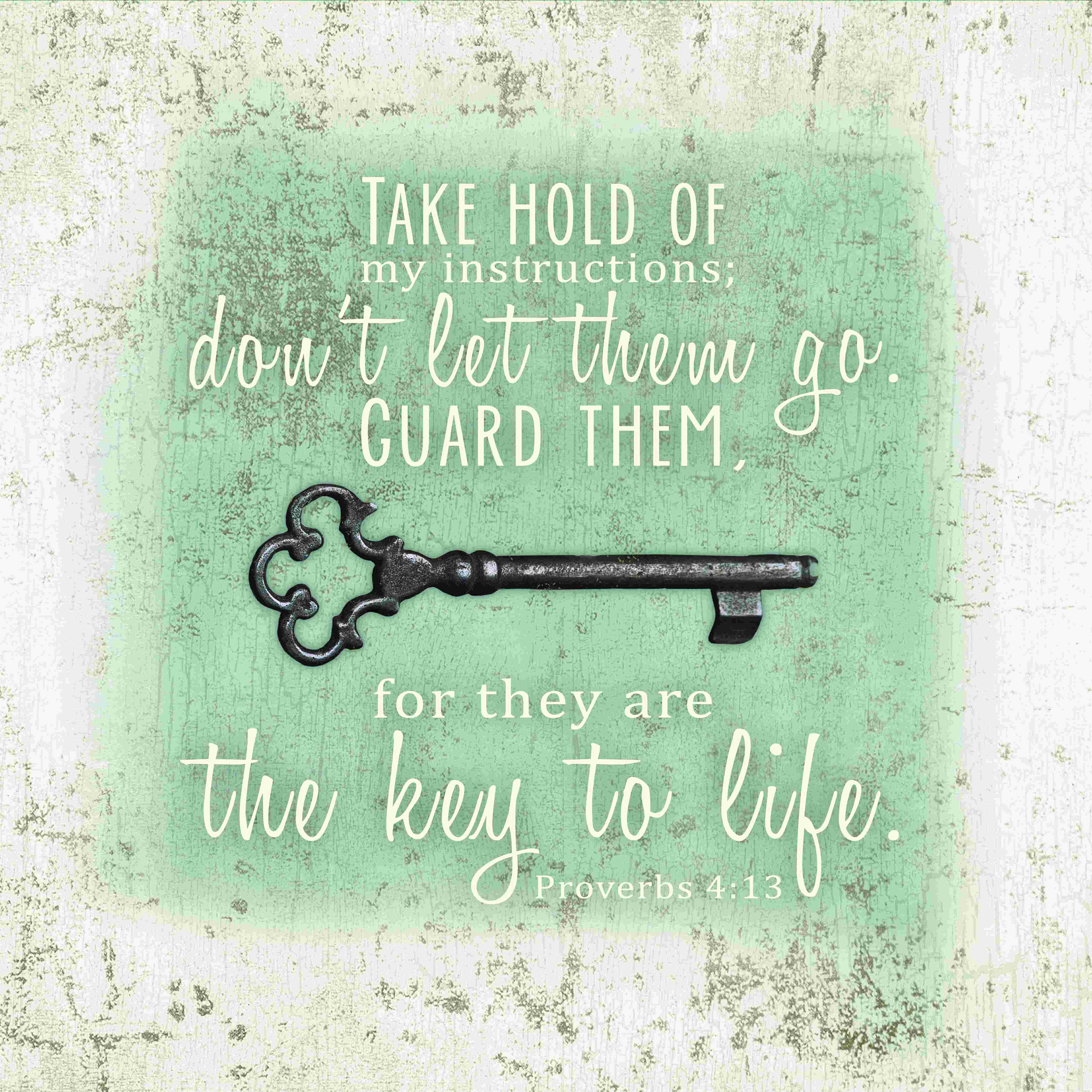 Trinx The Key to Life - Wrapped Canvas Graphic Art | Wayfair