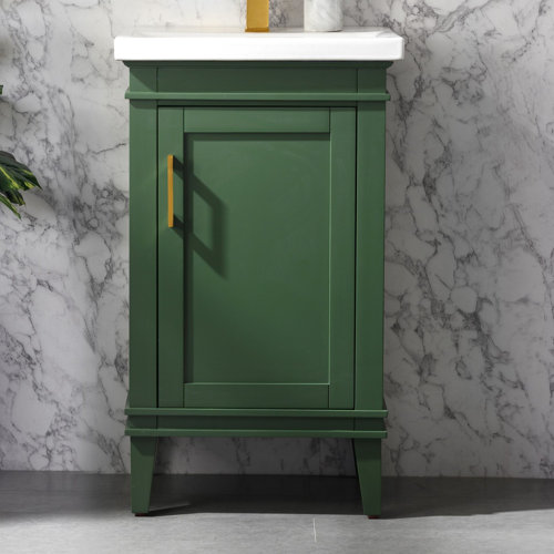 Green Bathroom Vanities You'll Love | Wayfair