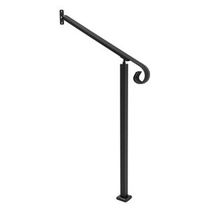 Lomana 2 Step Stair Railing Installation Kit Stair Handrail | Wayfair