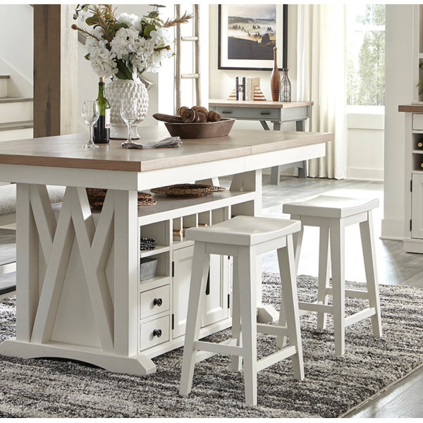 Laurel Foundry Modern Farmhouse® Aliana Americana Dining Counter Height ...
