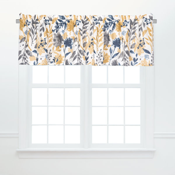 C&F Home Natural Home Cotton Yellow Valance Window Treatment & Reviews ...
