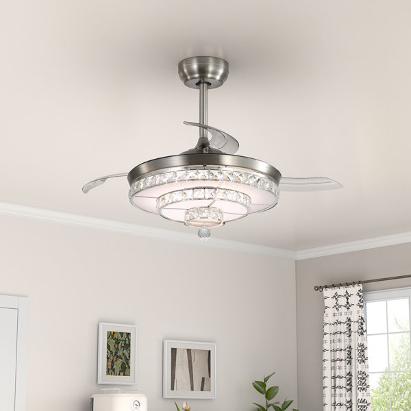 Rosdorf Park Ceiling Fan with LED Lights | Wayfair.co.uk