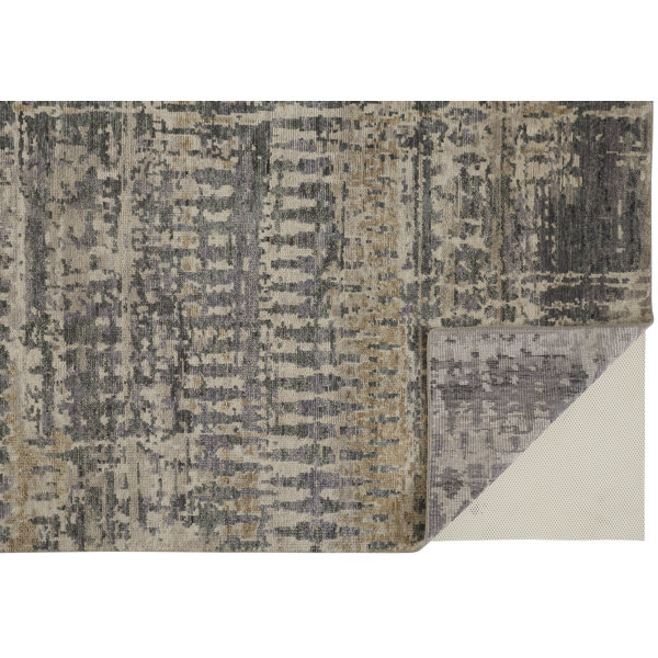 Bungalow Rose Oene Hand Tufted Wool Abstract Rug | Wayfair