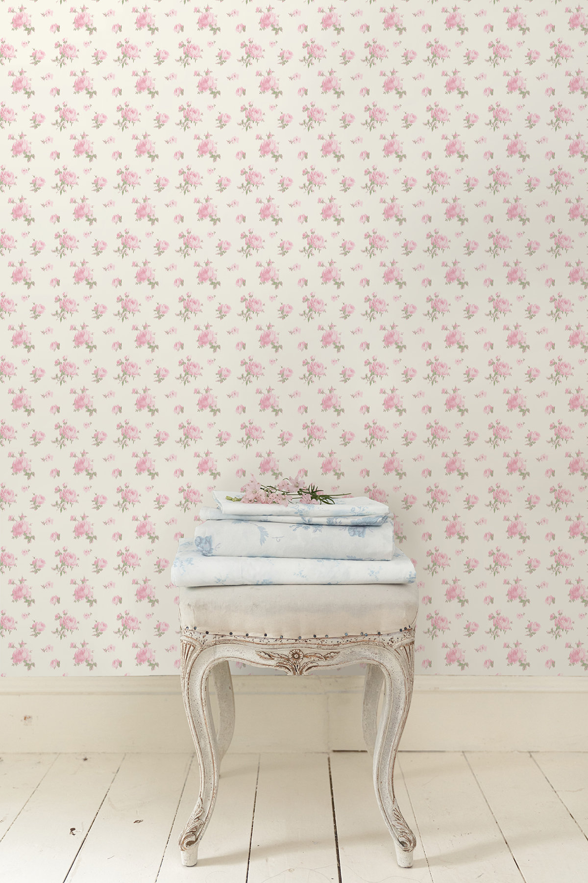 LoveShackFancy Rose Small Print 33' L x 20.5" W Wallpaper Roll ...