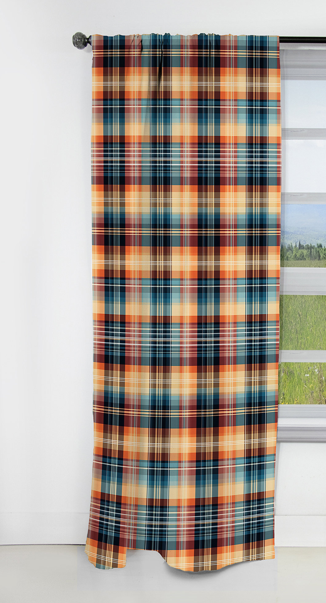 Design Art Heritage Tribute Plaid Pattern - Plaid Curtain - Blackout ...