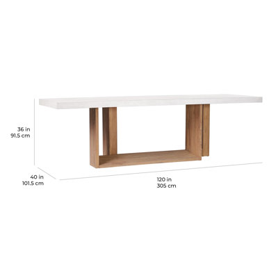 SeasonalLiving Lucca Dining Table | Wayfair