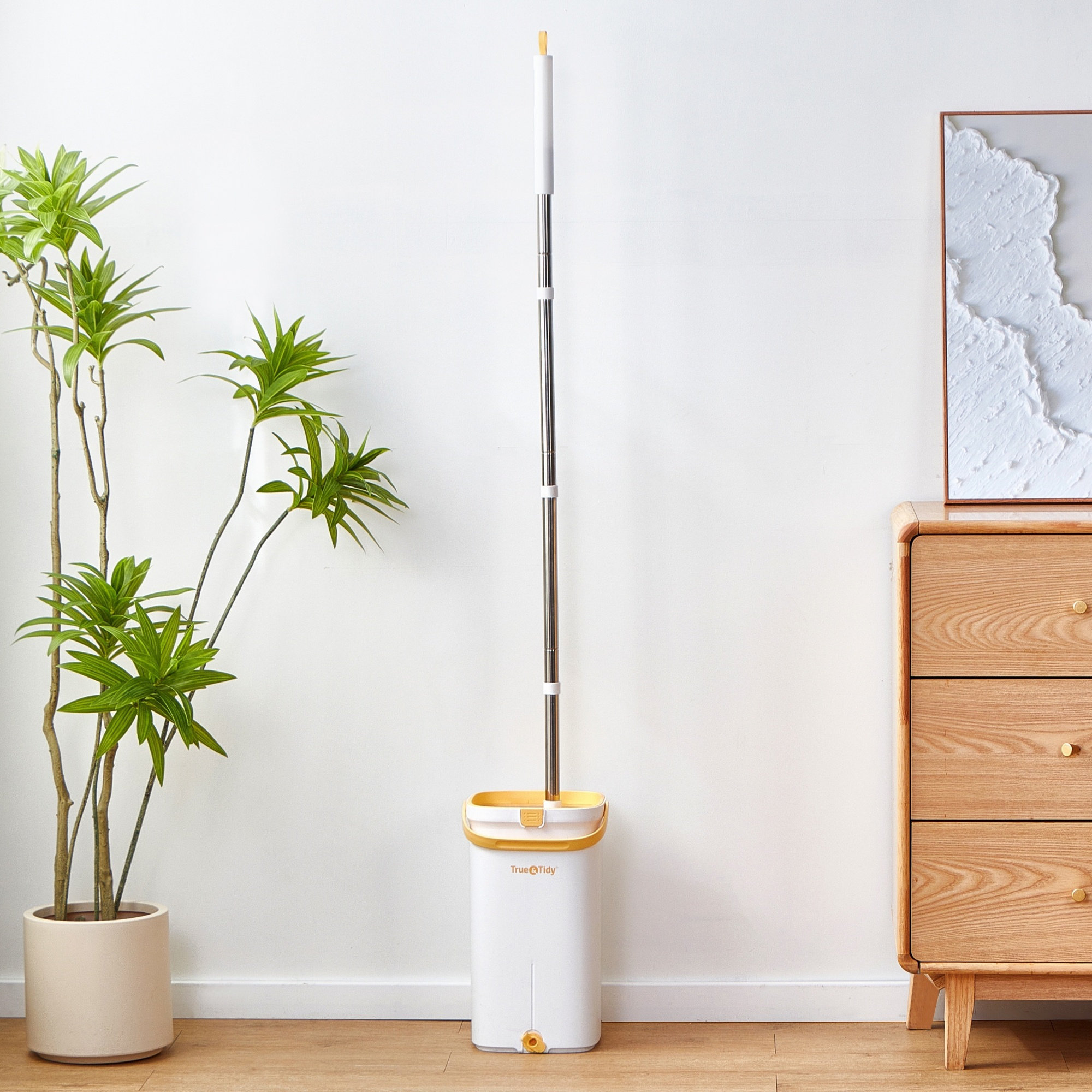 True & Tidy Trueclean Mop & Bucket Pump System | Wayfair