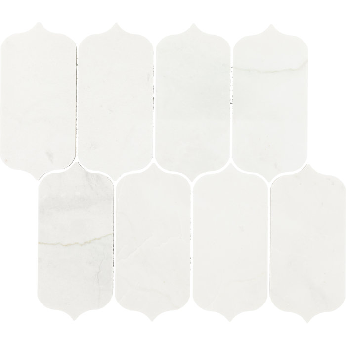 Daltile 13" x 11" Natural Stone Arabesque Wall Tile | Wayfair