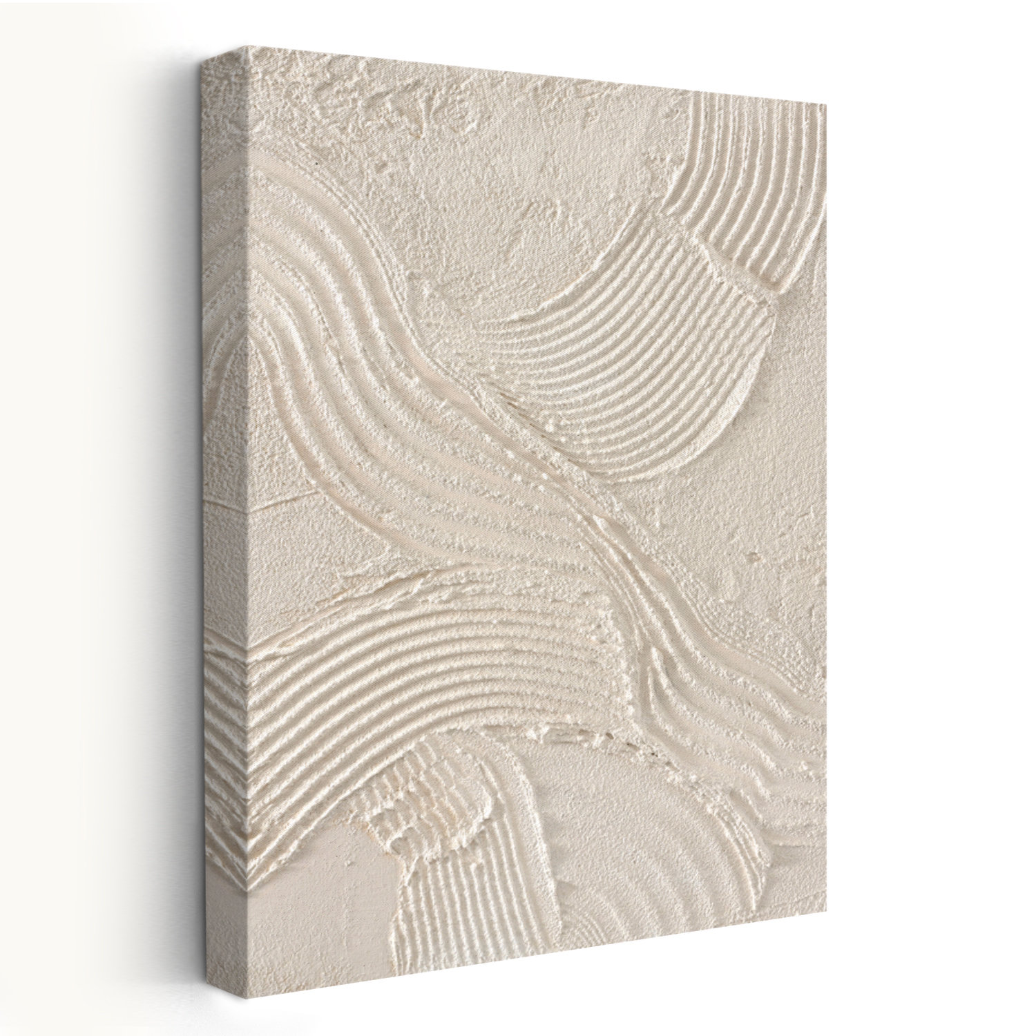 Latitude Run® Sand Shadows - Abstracts Minimalist Sets Neutral Art ...