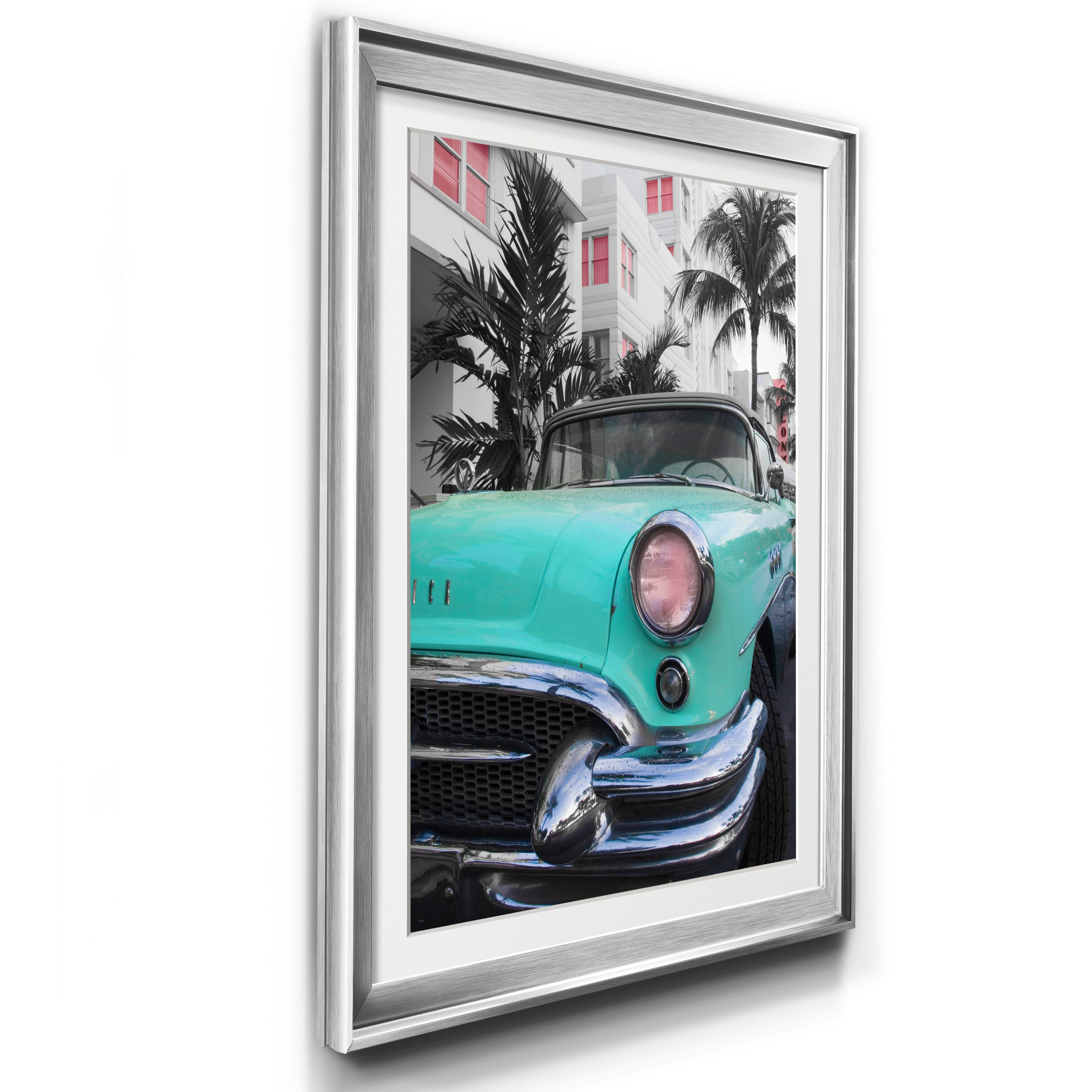 Mercury Row Vintage Cruise - Picture Frame Photograph Print on Paper ...