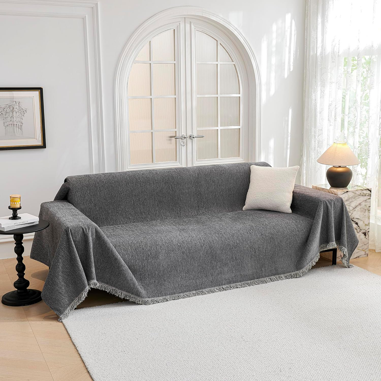 Latitude Run® Washable Couch Covers, Non Slip Couch Sofa Cover | Wayfair