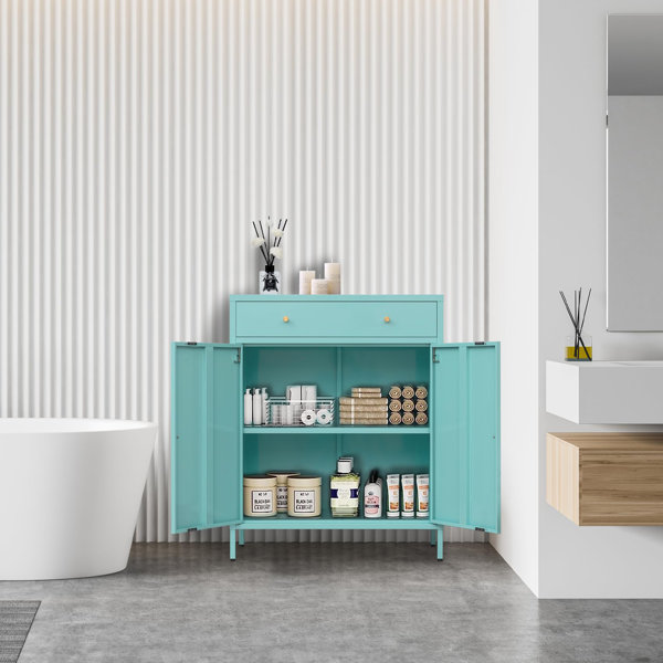 Latitude Run® Metal Storage Cabinet | Wayfair