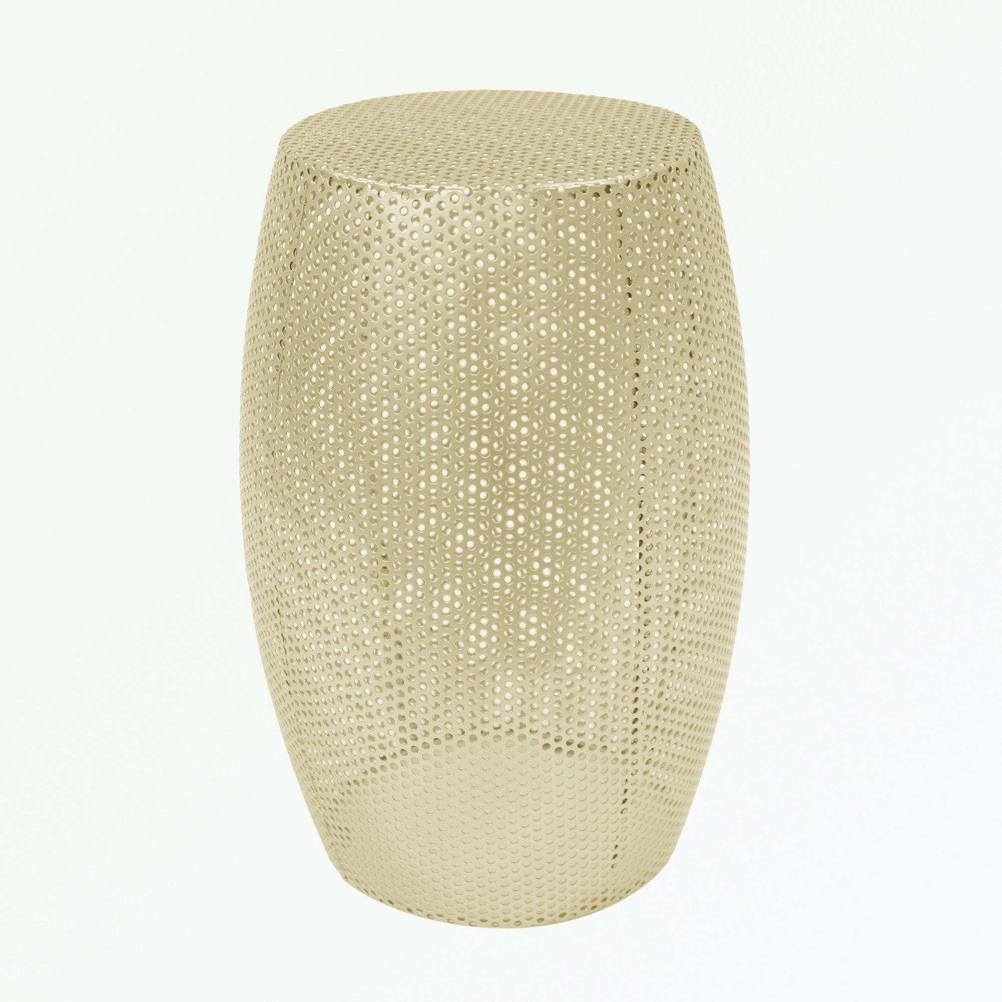 Latitude Run® Round Metal Hollow Side Table | Wayfair