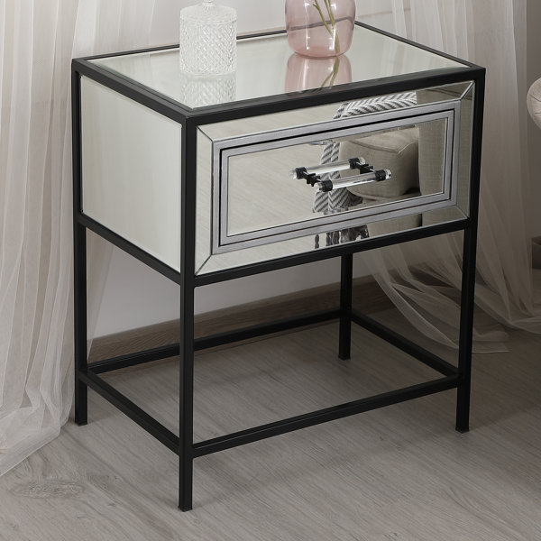 Everly Quinn Leela End Table with Storage & Reviews | Wayfair