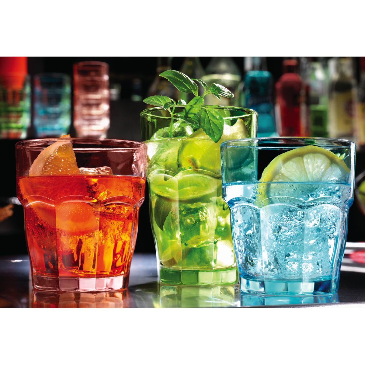 Bormioli Rocco Rock Bar Lounge 9.25 oz. Rocks Stackable Drinking ...