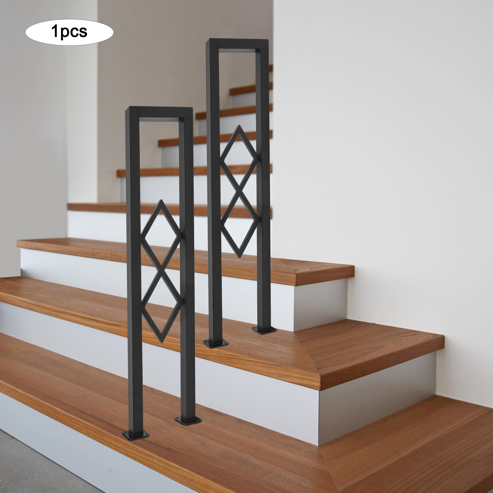 SUNYOU U-Shaped Stair Handrail(7.87*33.46In) | Wayfair