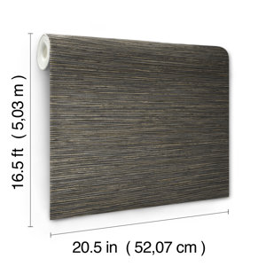 Room Mates Dimensional Grasscloth Peel and Stick Wallpaper & Reviews ...