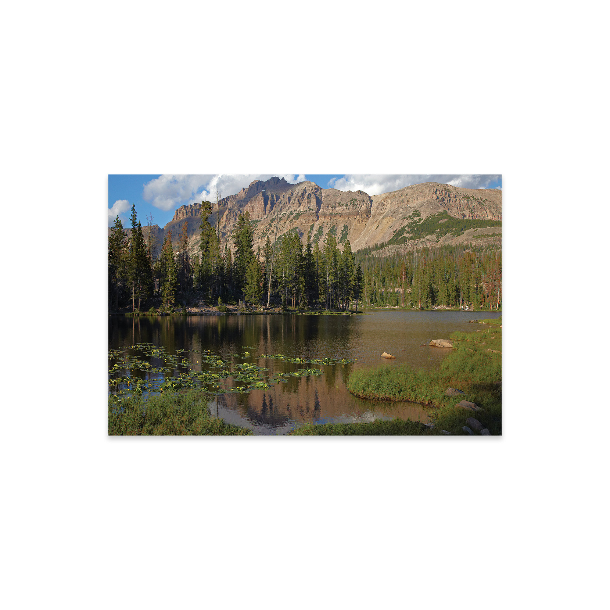 Loon Peak® Butterfly Lake, Uinta Range, Utah by Tim Fitzharris | Wayfair