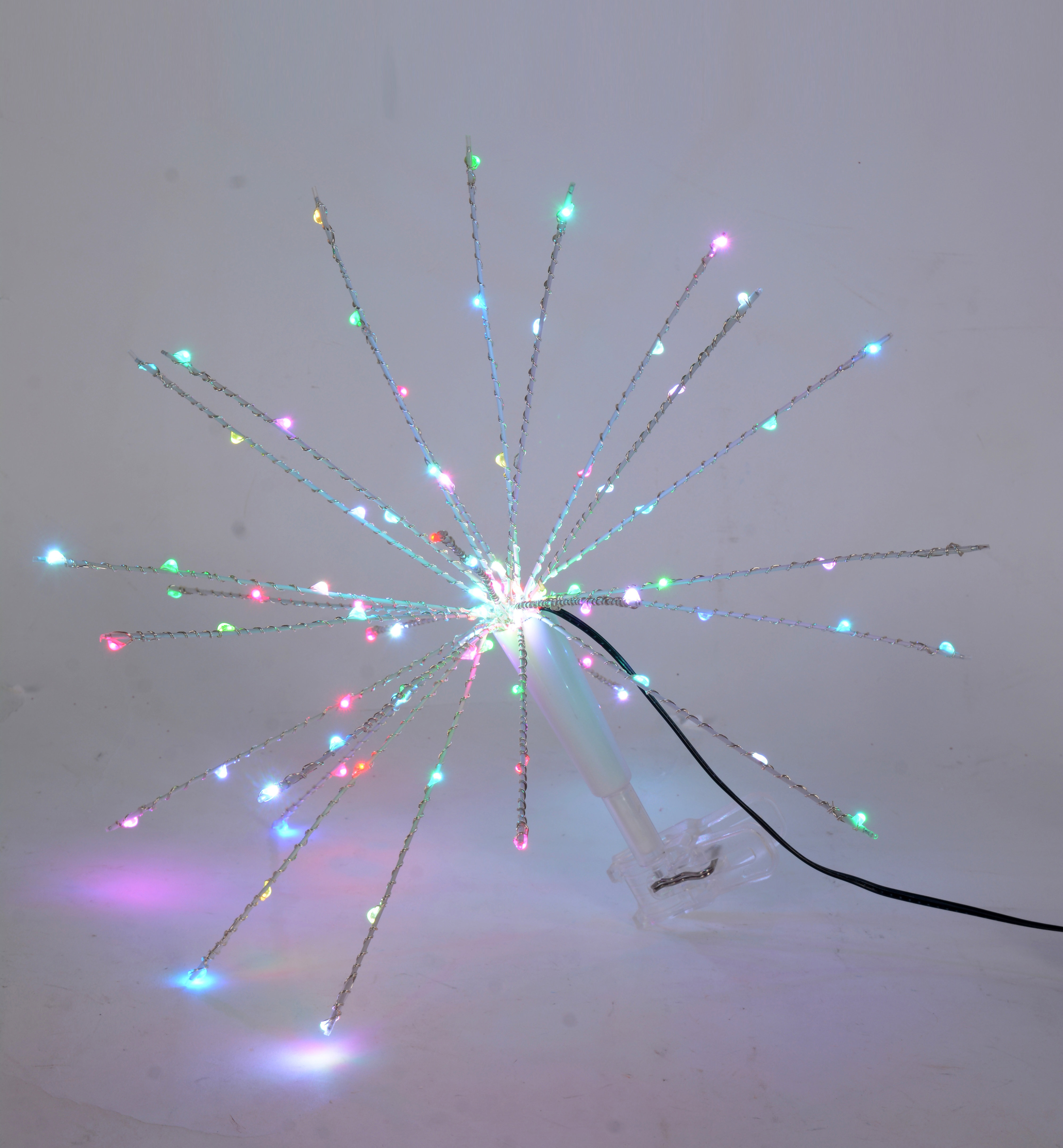 Northlight Seasonal 12" Multicolor LED Lighted Firework Christmas Tree ...