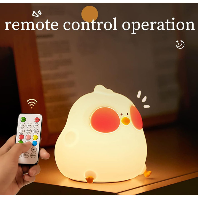 VEROSAL Cute Squishy LED Duck Lamp and Other Animal Novelty Lamps ...