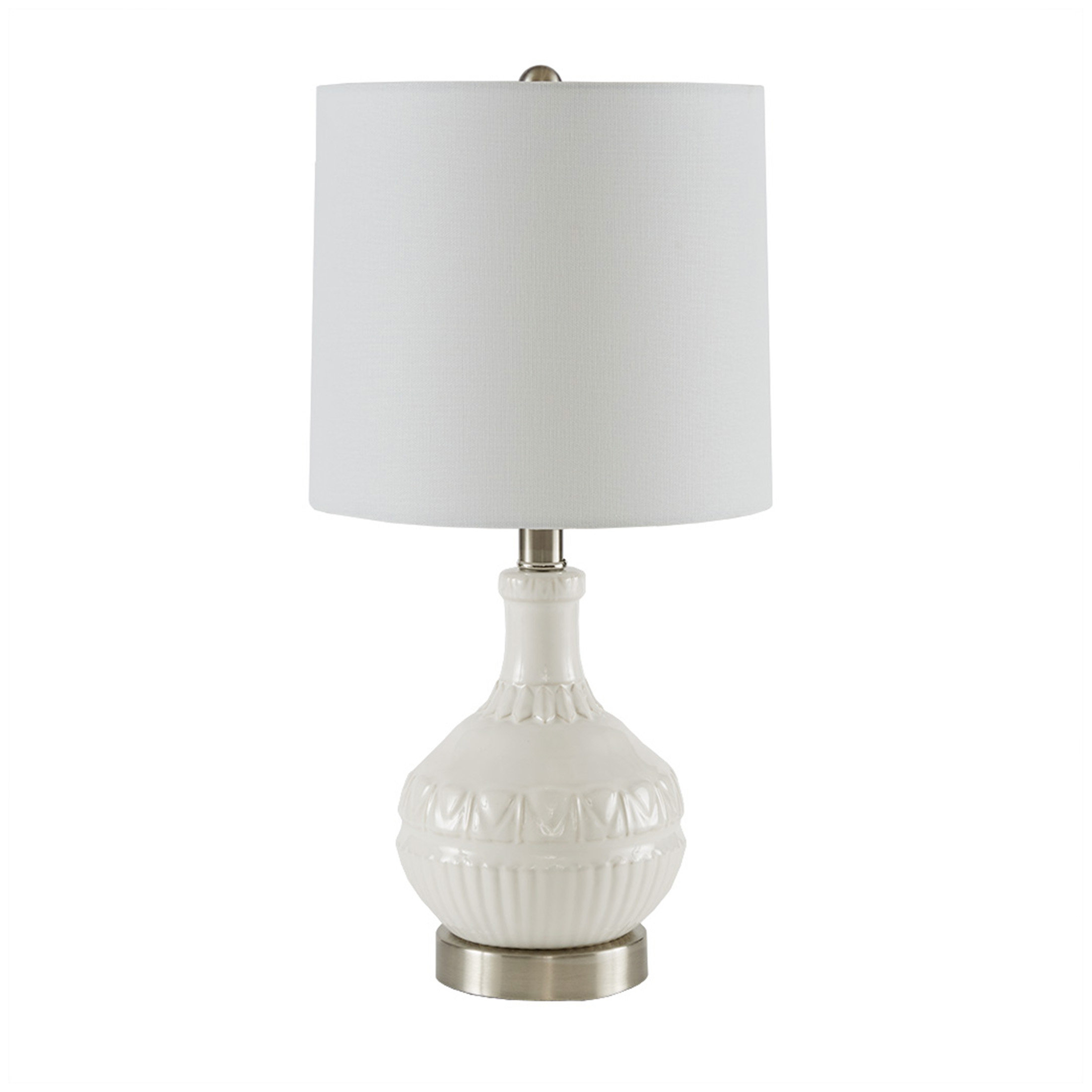 Everly Quinn Gypsy Embossed Boho Table Lamp | Wayfair