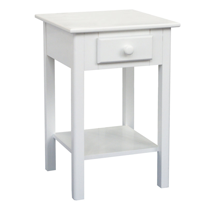 Alcott Hill® Sunset Single Drawer Nightstand | Wayfair