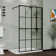 APERIL 34" X 72" Frame Fixed Glass Panel Shower Door & Reviews | Wayfair