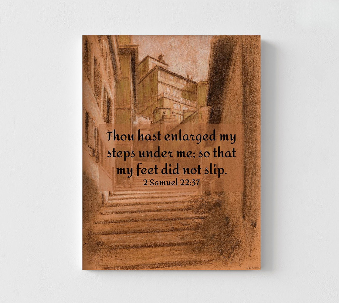 WeFrameArt The Vicolo Scanderbeg In Rome By Adolf Hiremy Hirschl, Bible ...