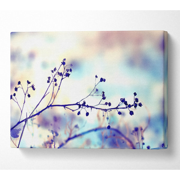 ClassicLiving Spikey Twigs With Berries - Wrapped Canvas Print ...