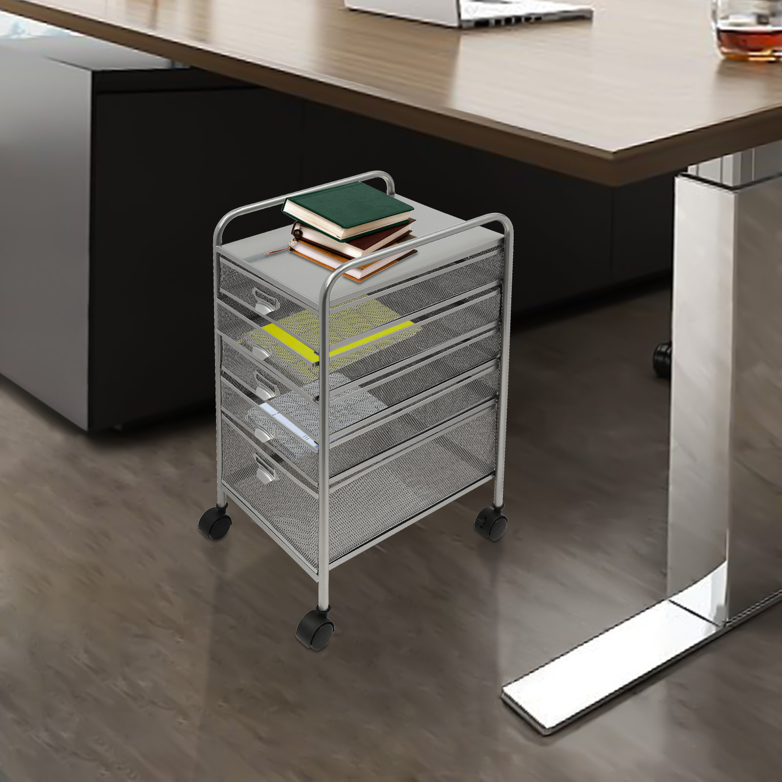 Rebrilliant Malchy 5 Drawer Storage Drawer | Wayfair