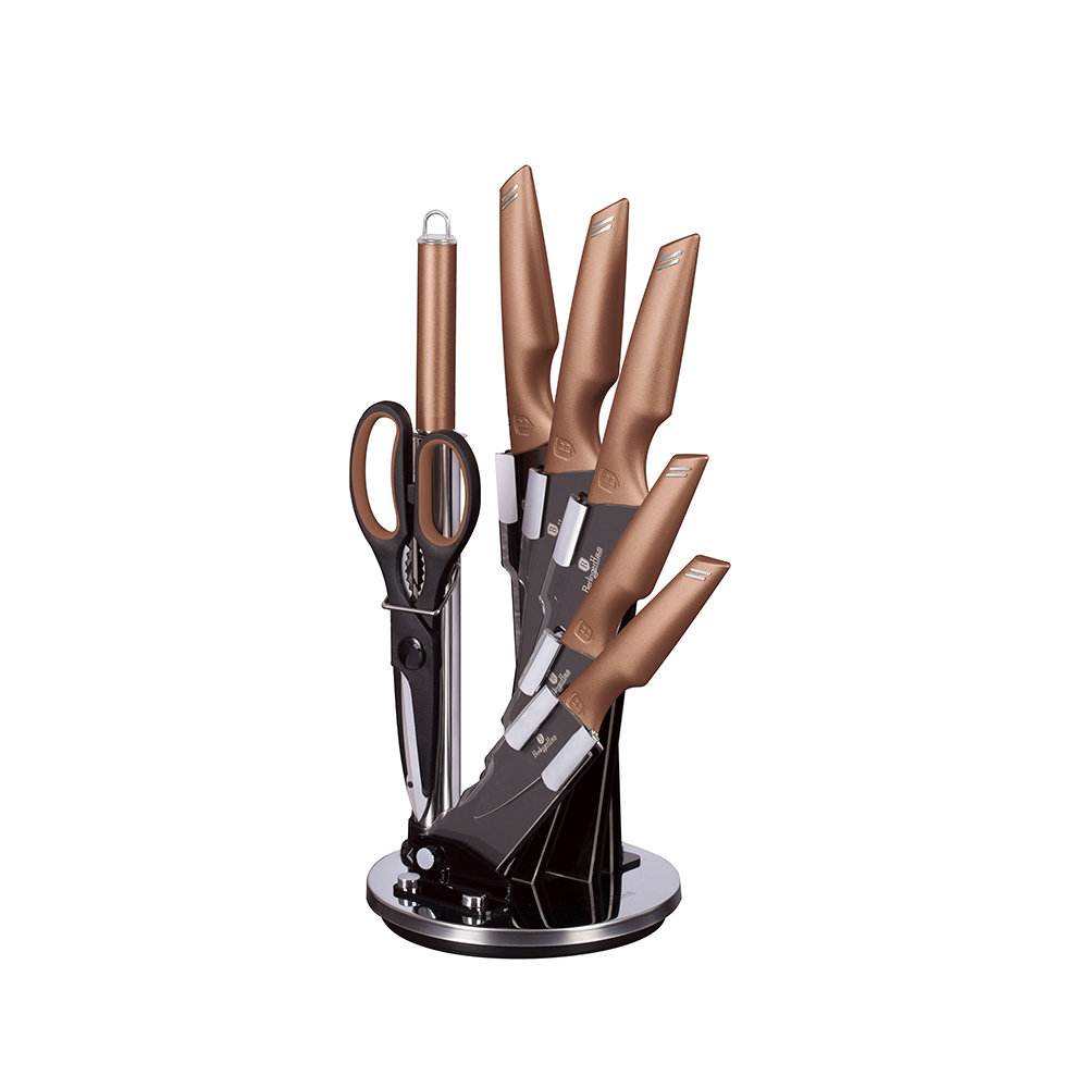 Berlinger Haus 8 Piece Knife Block Set | Wayfair