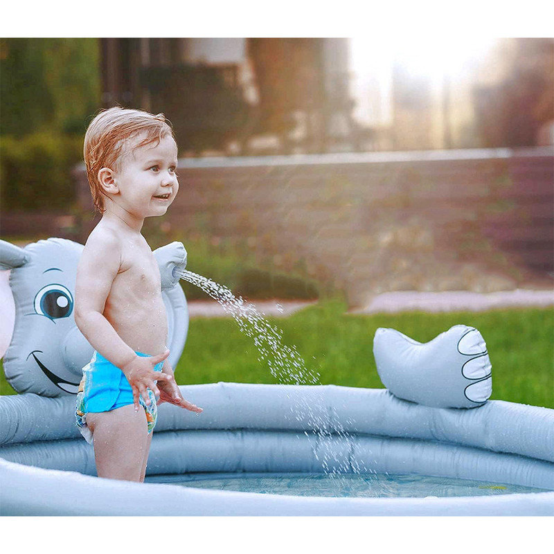 HIGEMZ 1.4 ft x 5 ft Vinyl Kiddie Pool | Wayfair