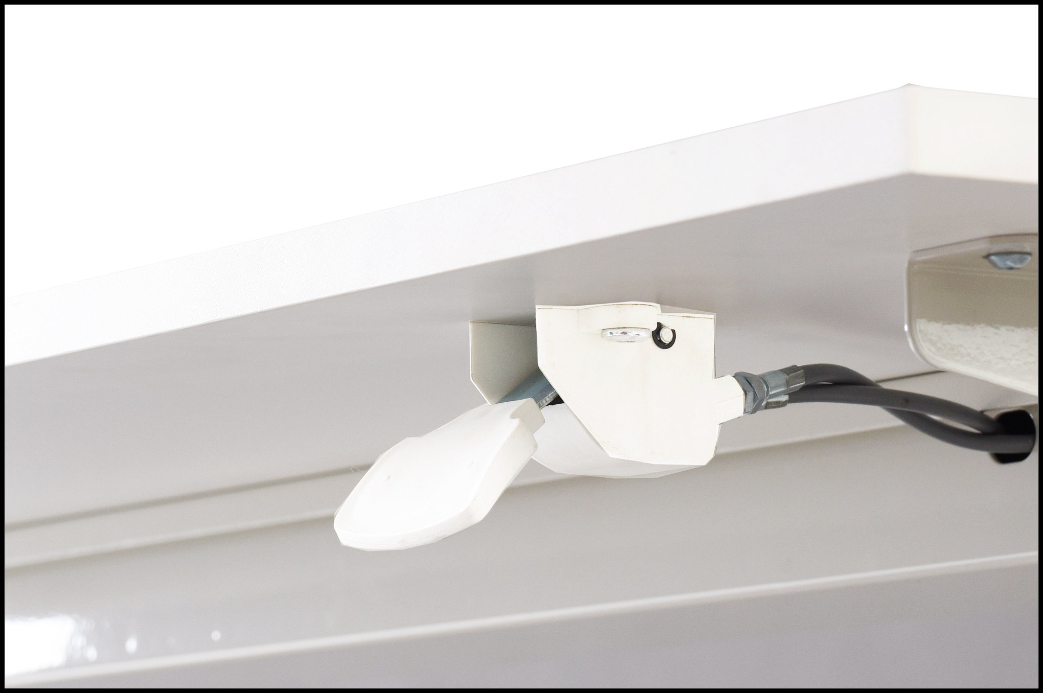 Inbox Zero 47" Tech Desk Standing and Adjustable Desk | Wayfair