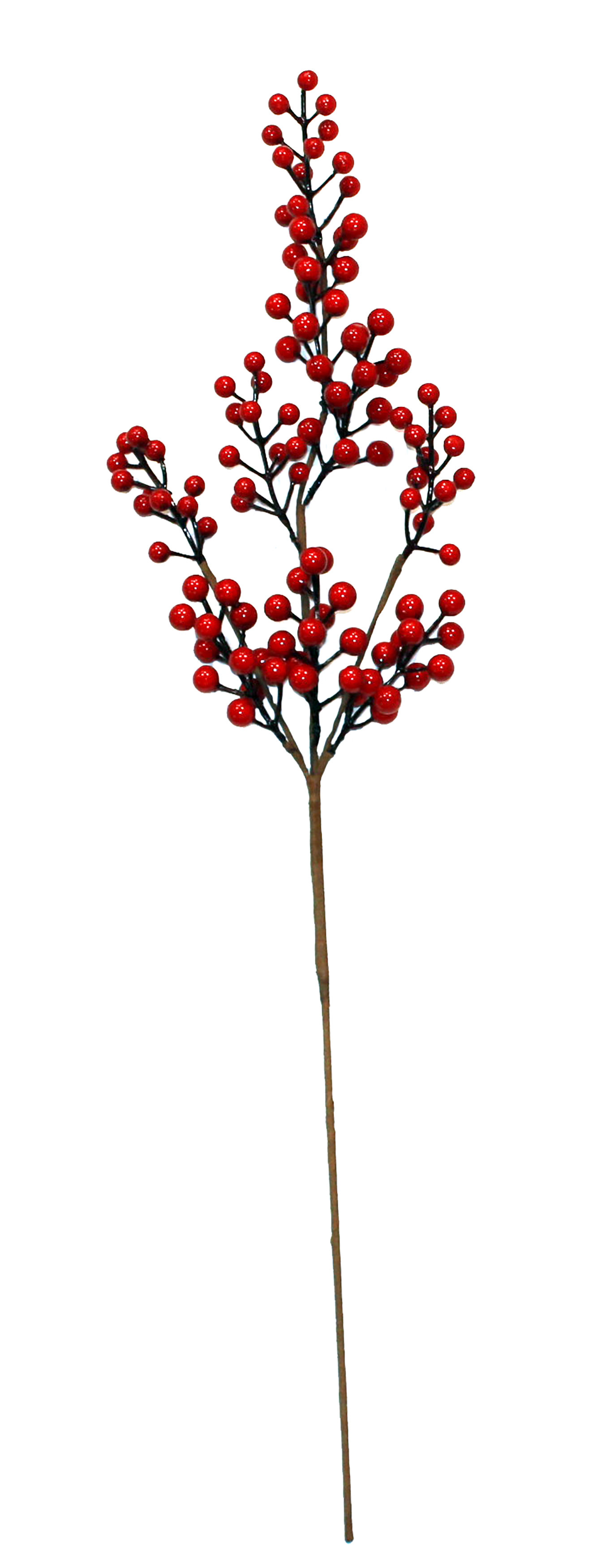 The Holiday Aisle® 31" Weatherproof Outdoor Burgundy Berry Spray, Set ...