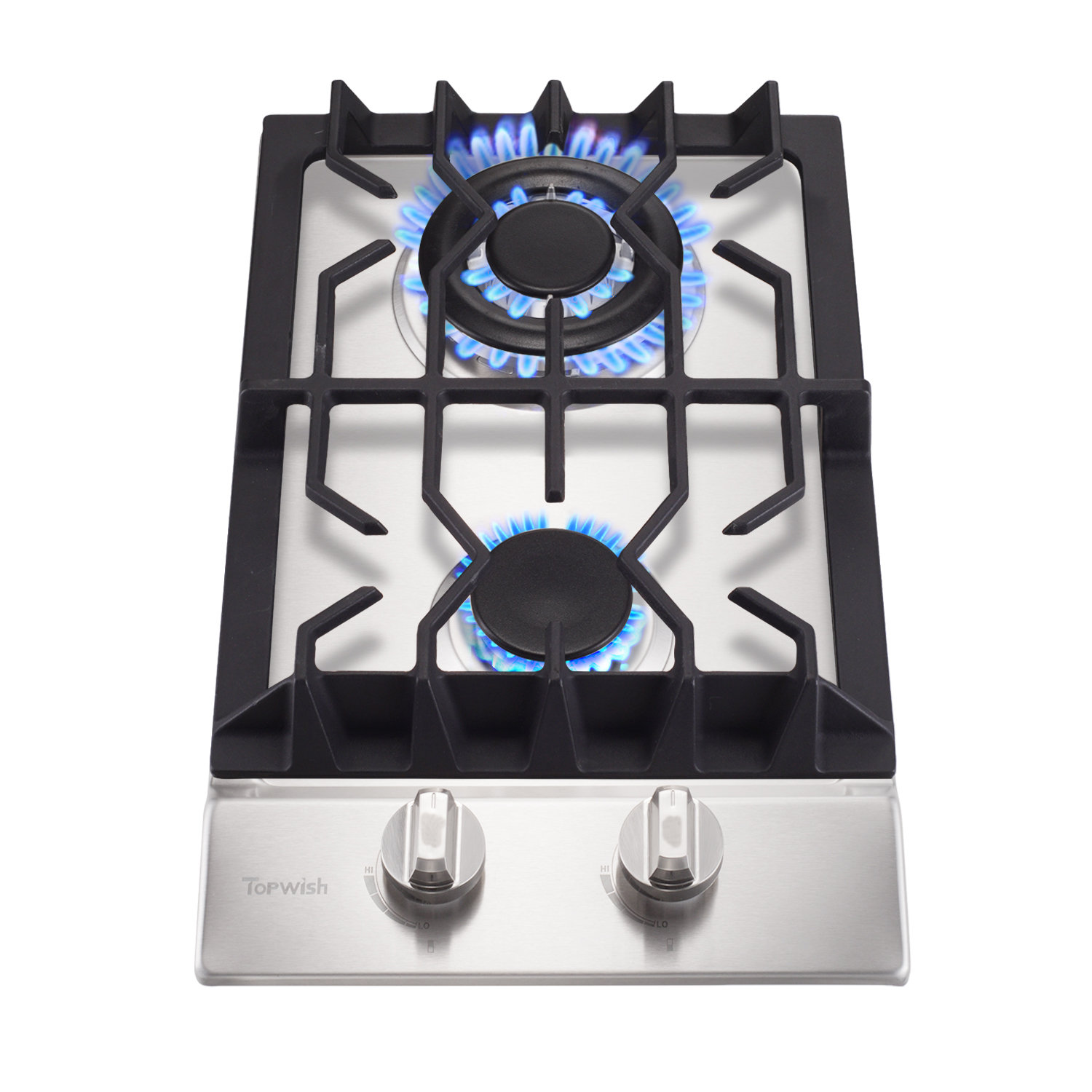 VANSTON 12" Gas Cooktop with 2 Burners & Reviews | Wayfair