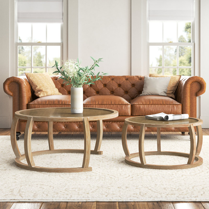 Birch Lane™ Ruby Frame 2 Piece Coffee Table Set | Wayfair