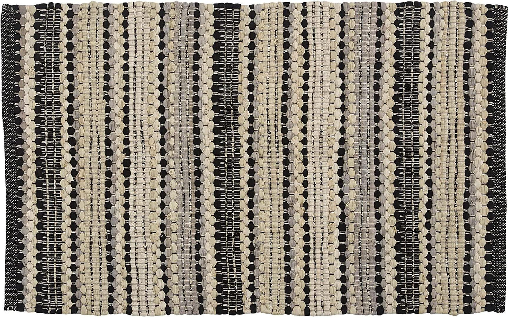 Union Rustic Gethyn Striped Hand Braided Rectangle 2' x 3' Cotton ...