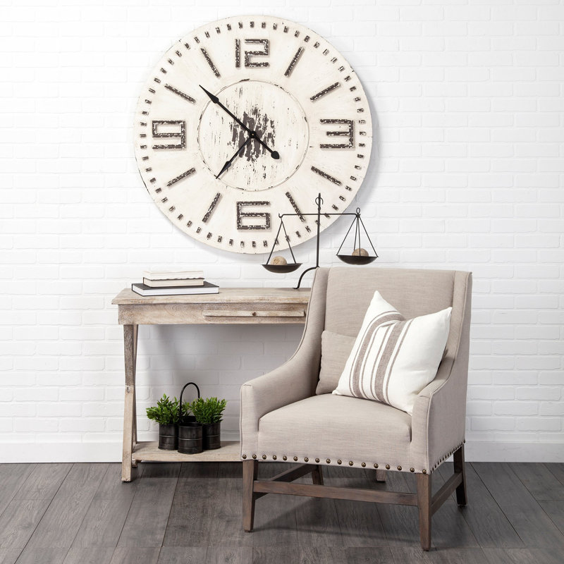 Trent Austin Design® Merrionette Solid Wood Wall Clock & Reviews | Wayfair