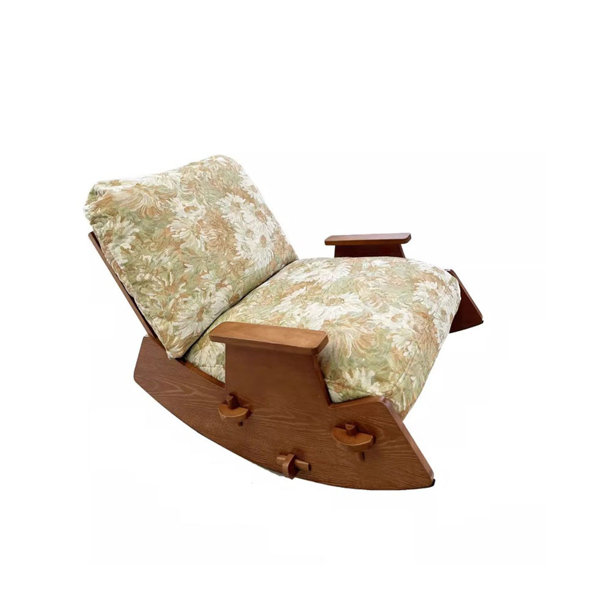 ChairVogue Vintage Solid Wood Rocking Chair Solid Wood Rocking Chair ...