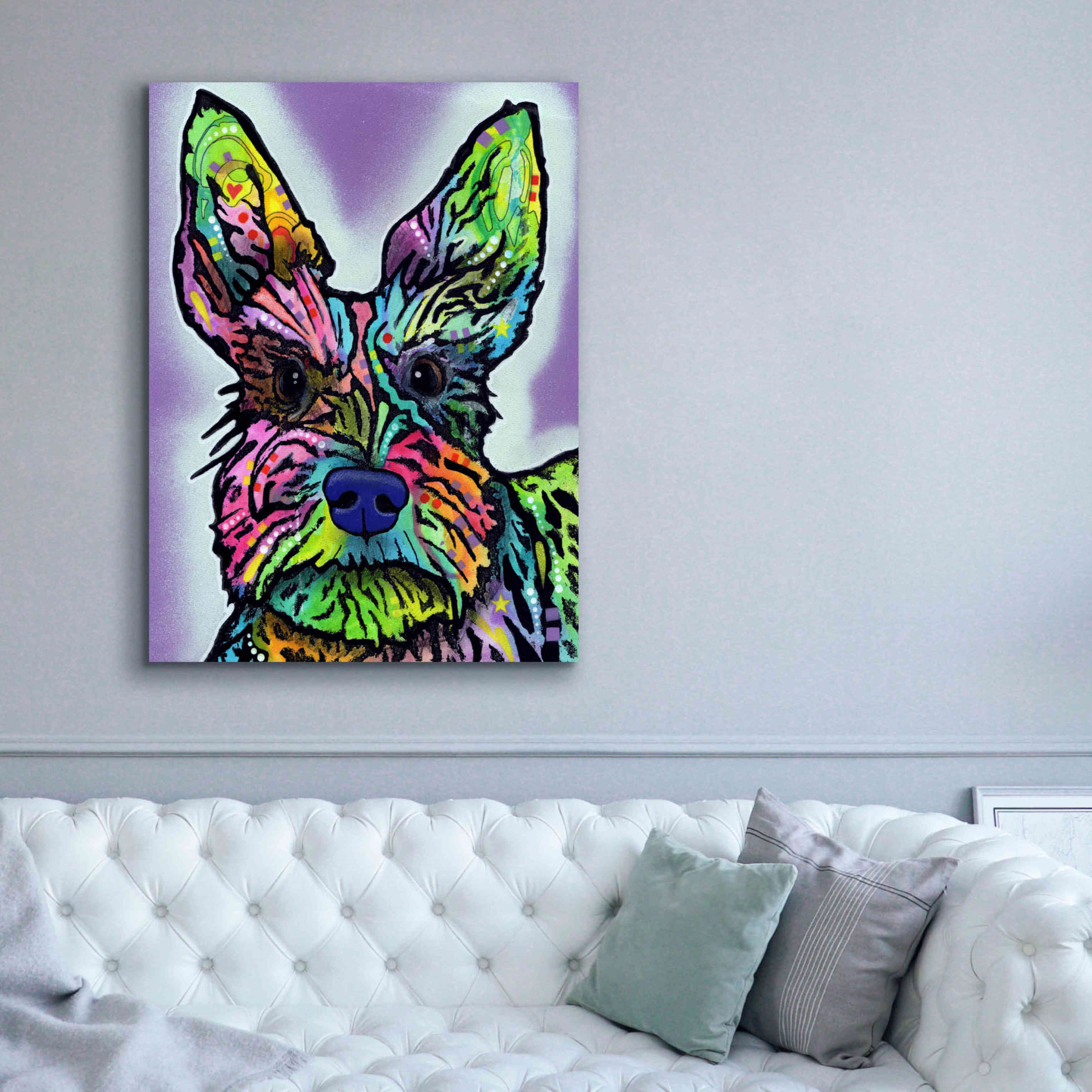 Red Barrel Studio® Epic Graffiti 'Stella' By Dean Russo, Giclee Canva ...