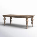 Dovetail Furniture Merak 84-Inch Rectangular Reclaimed Pine Dining ...