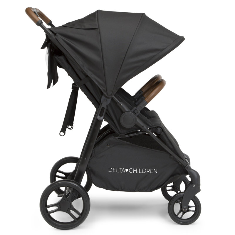 Delta Children Cruzer Double Stroller, Black | Wayfair