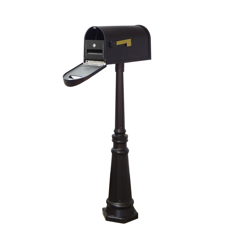 Special Lite Products Classic Locking Mailbox with Post Included | Wayfair