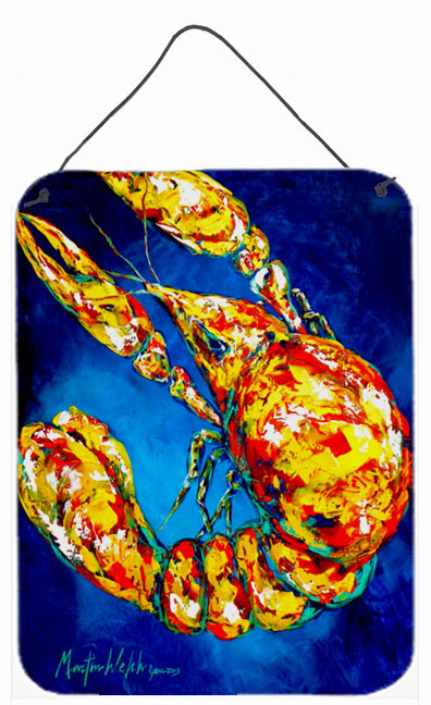 Caroline's Treasures Big Boy Crawfish by Martin Welch Painting Print ...