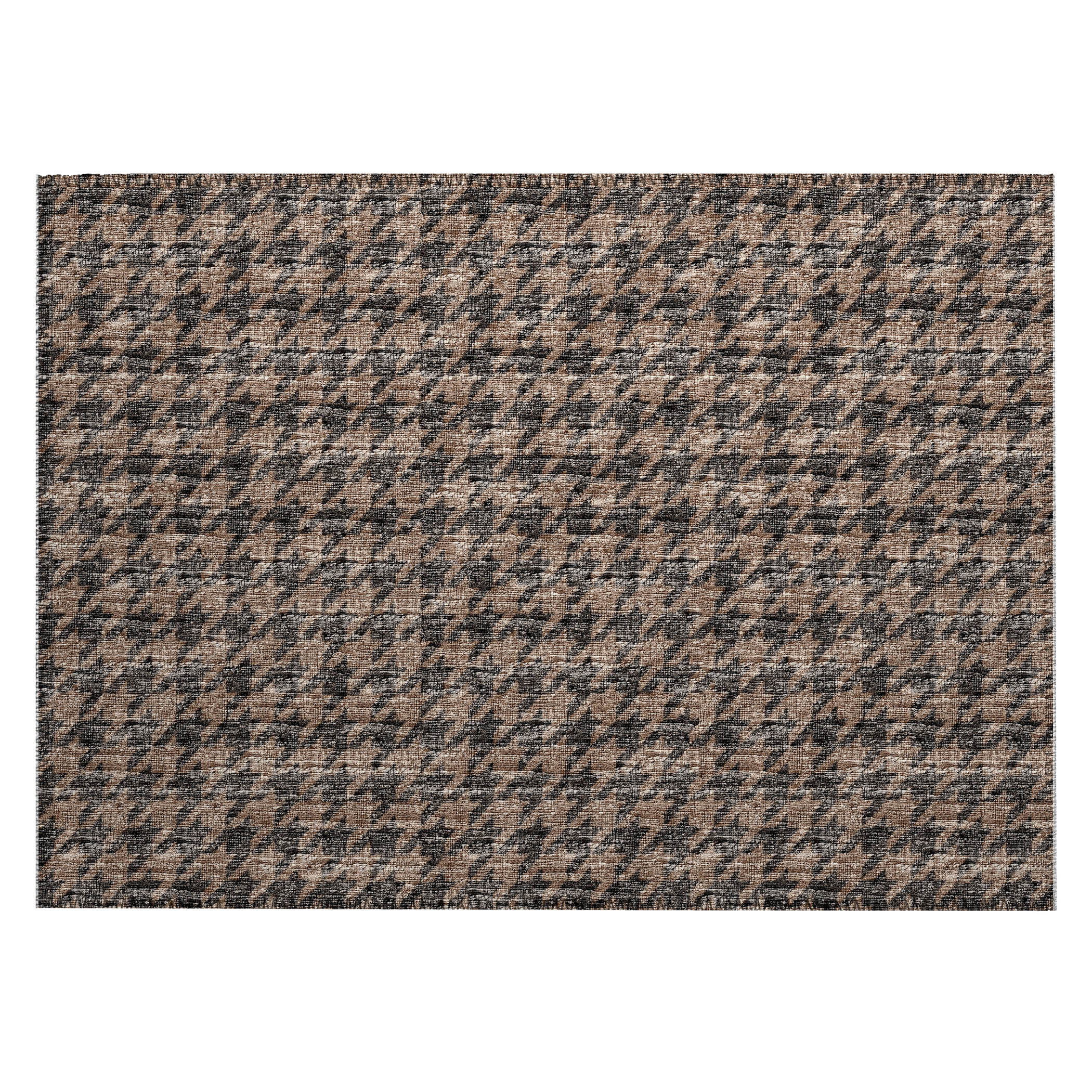 Bungalow Rose Loreen Houndstooth Rug | Wayfair