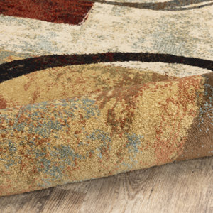 Lark Manor Geovany Performance Rug & Reviews | Wayfair