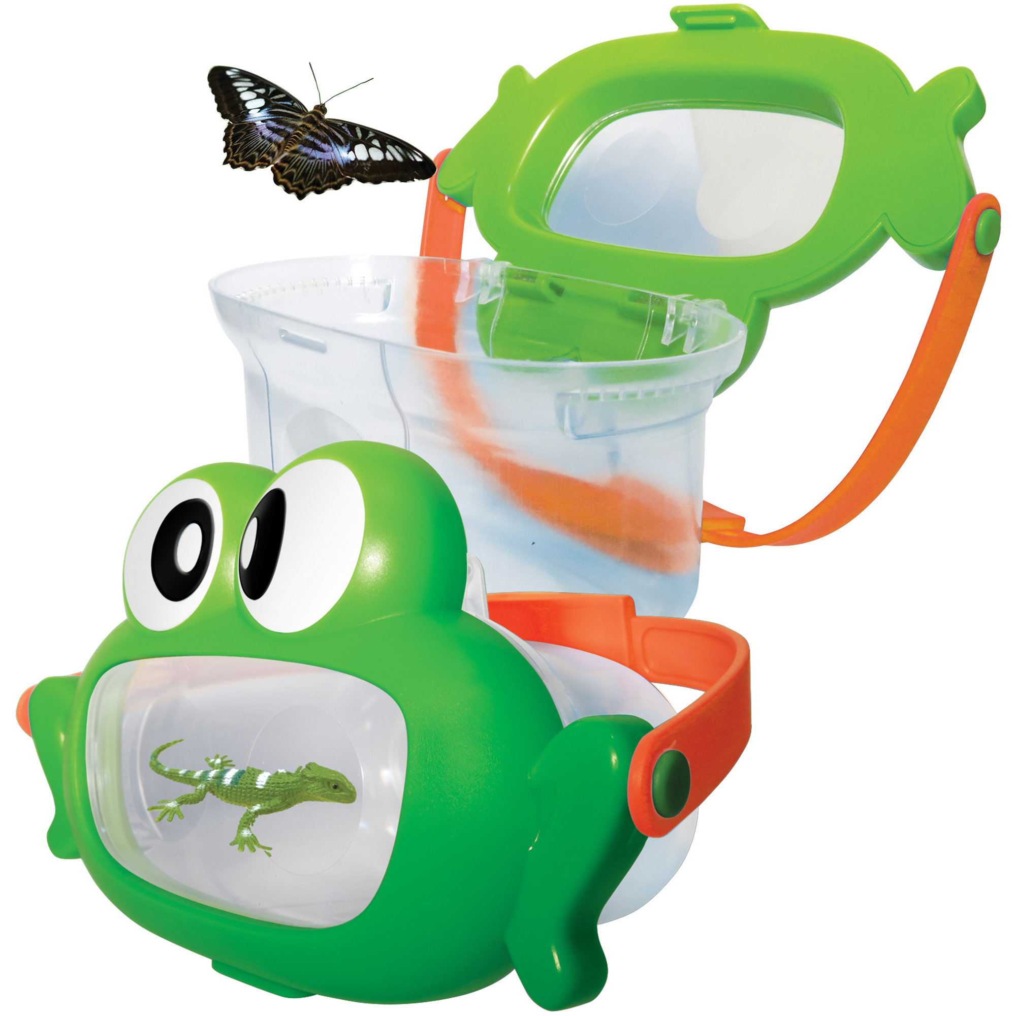 Thin Air Brands Nature Bound: Critter Box - Frog-Shaped Lid, Insect ...